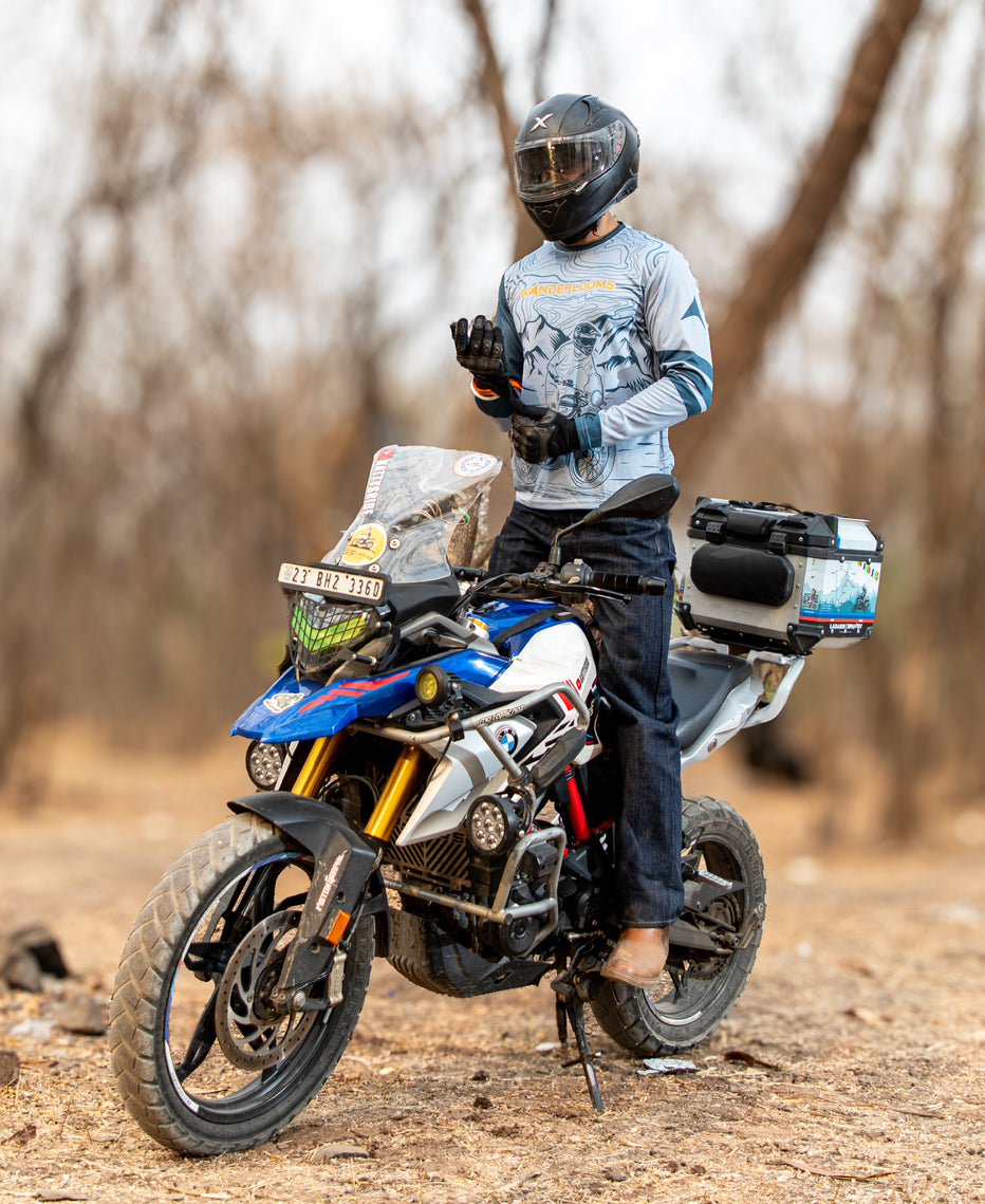 MotoMap Riding Jersey – WANDERLOOMS