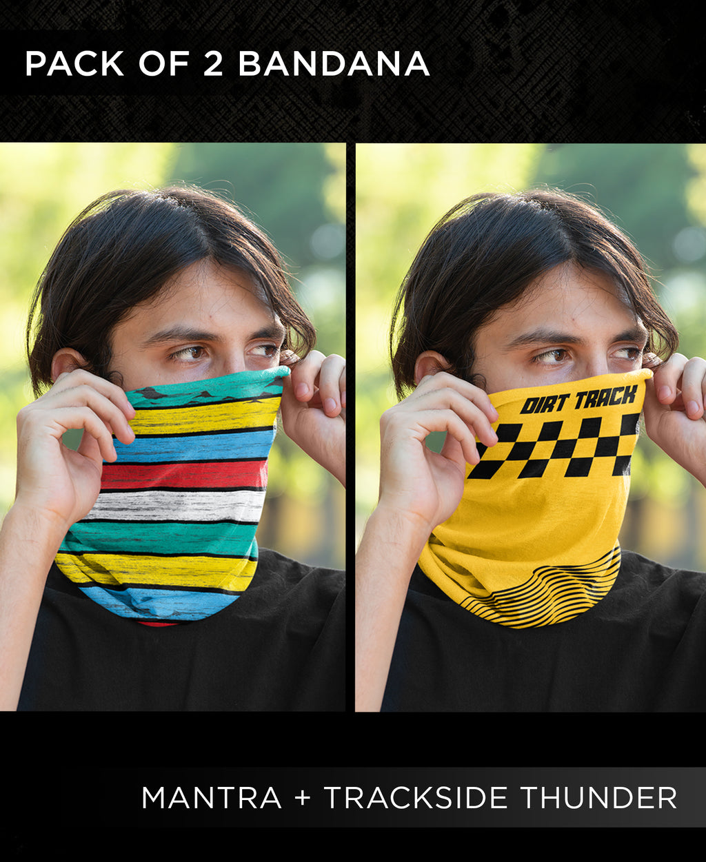 Mantra and Trackside Bandana Combo – WANDERLOOMS