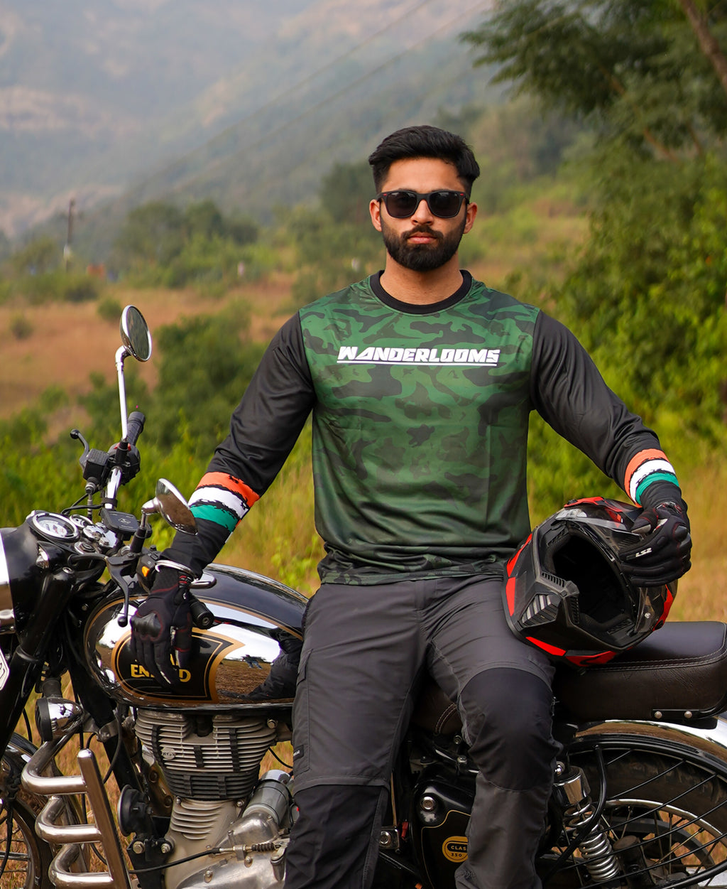 Tricolor Triumph Riding Jersey – WANDERLOOMS