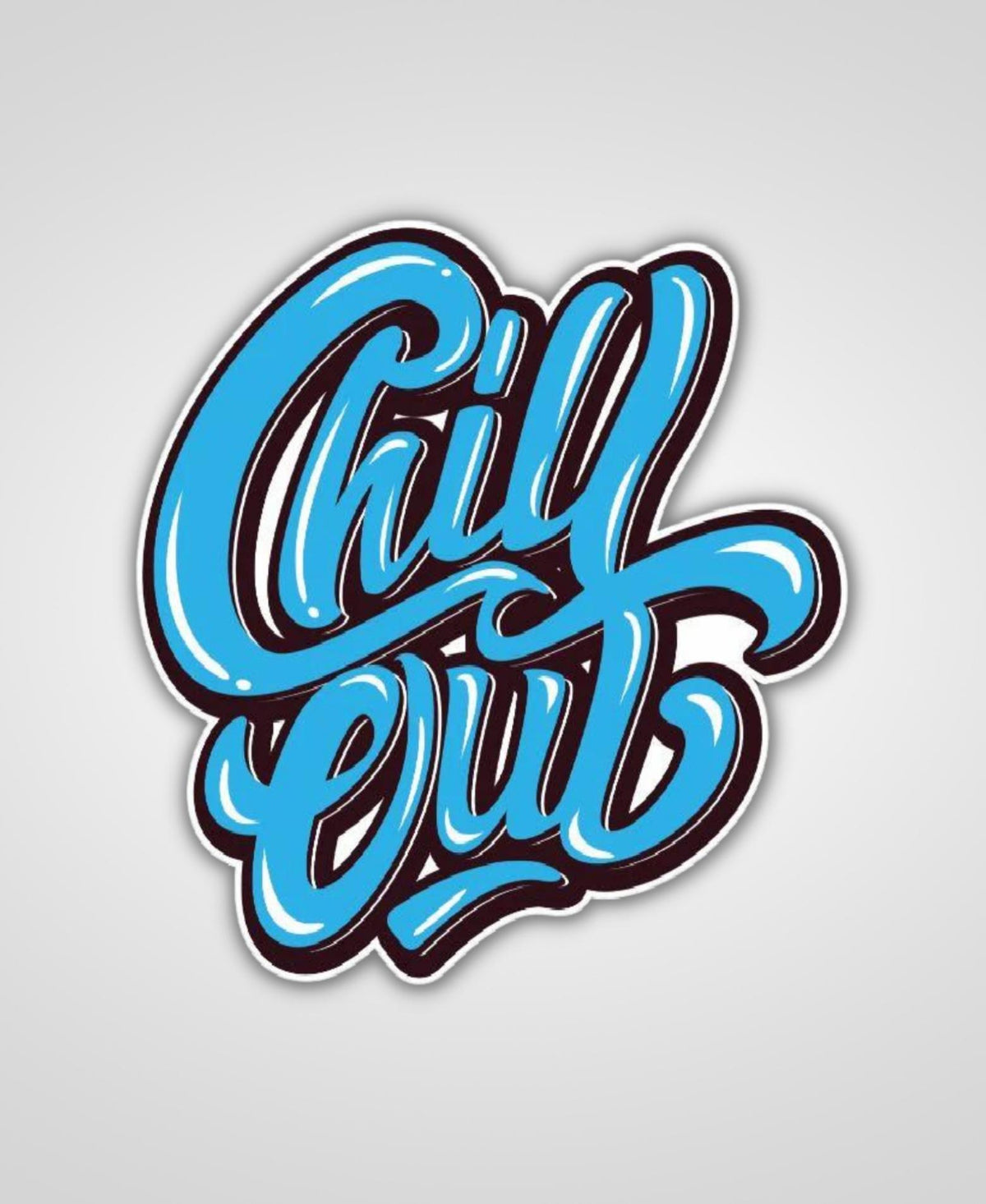 Wanderlooms Chill Out Sticker | Bike Riding Stickers