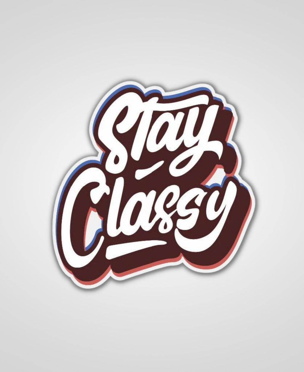 Wanderlooms Stay Classy Sticker | Adventure Stickers