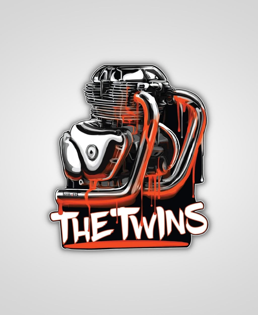 Wanderlooms The Twins Sticker | Bike Riding Stickers