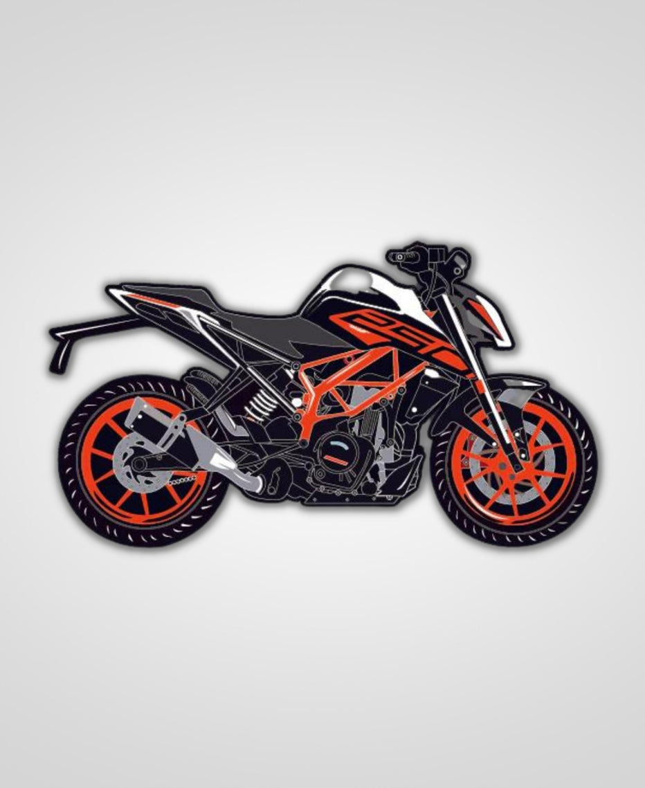 Wanderlooms Duke 250 Sticker | Motocross Stickers